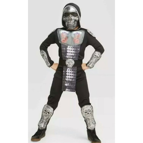 Hyde & EEK! | Costumes | Iron Skull Ninja Childs Large 214 Costume With ...